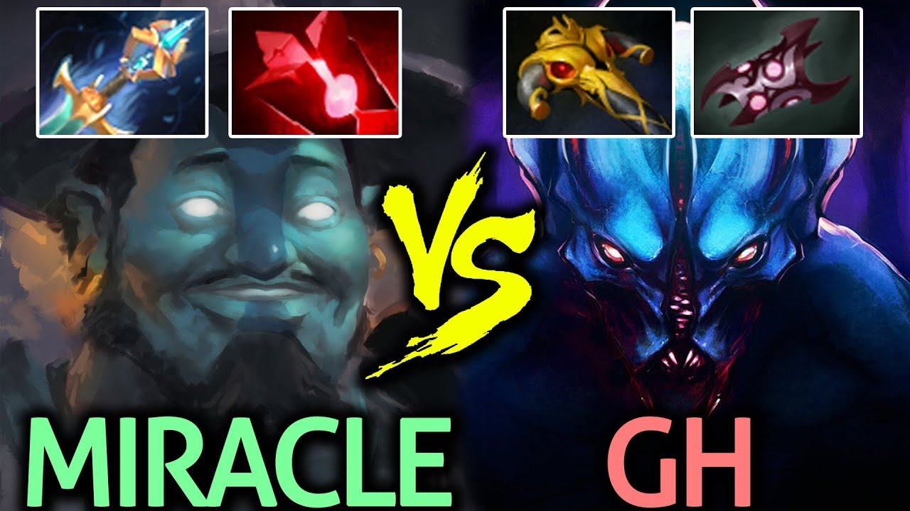 Miracle- [Storm Spirit] VS GH [Night Stalker] Dota 2 - 100% Counter ...