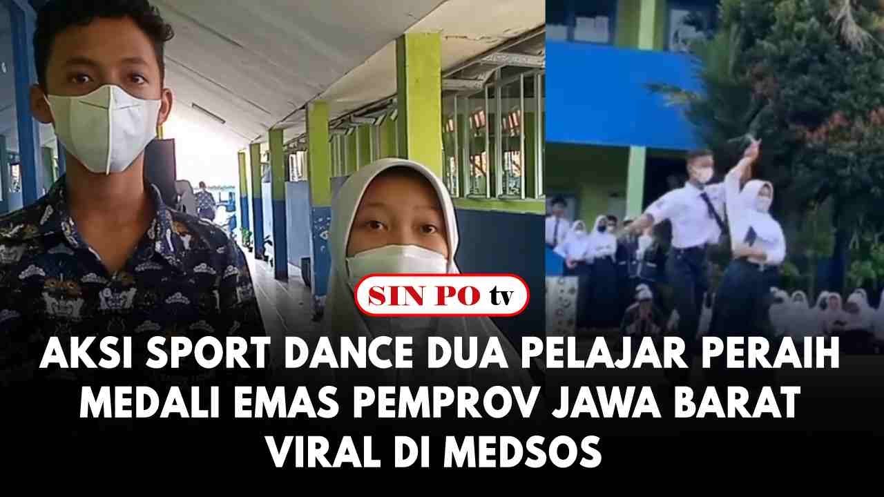 Aksi Sport Dance Dua Pelajar Peraih Medali Emas Pemprov Jawa Barat Viral Di Medsos - YouTube