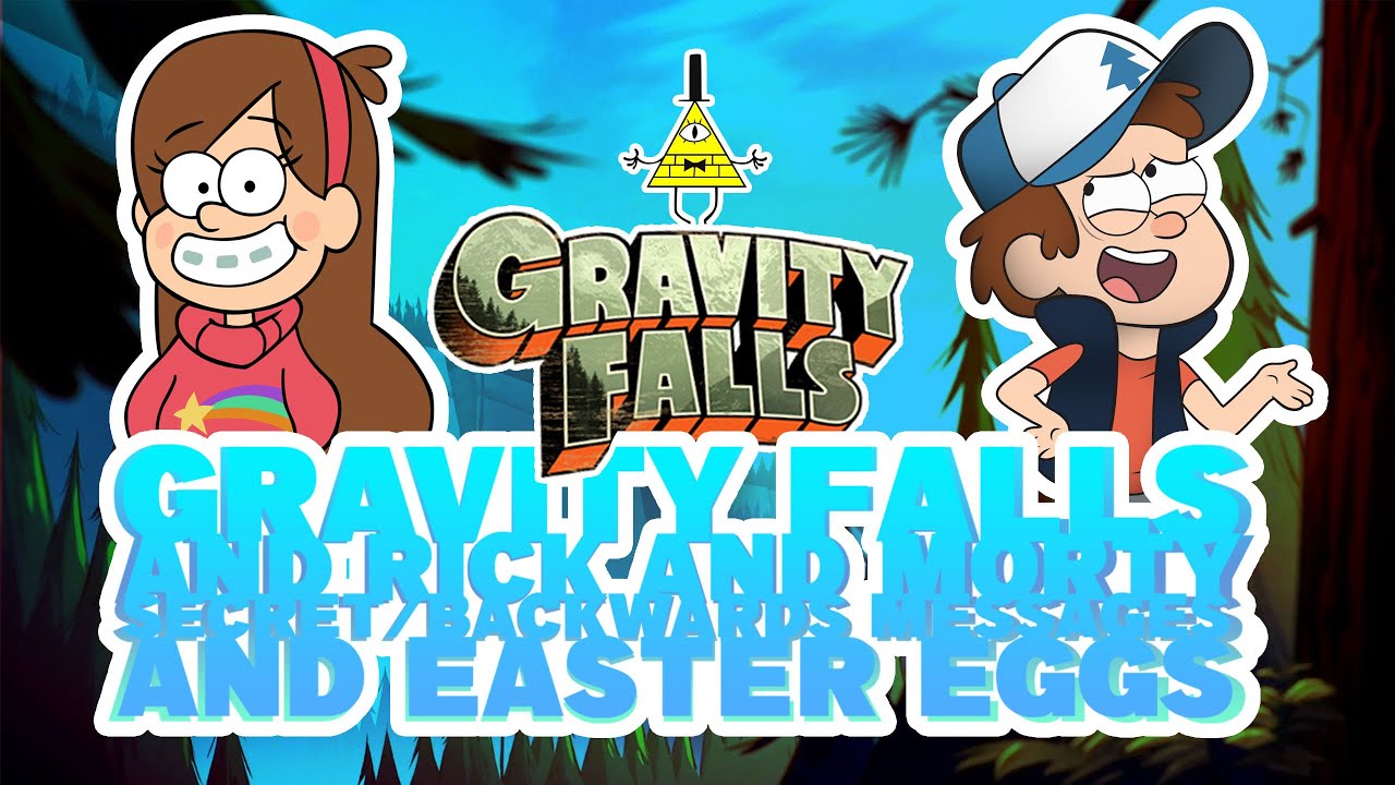 Gravity Falls Hidden Backwards Message