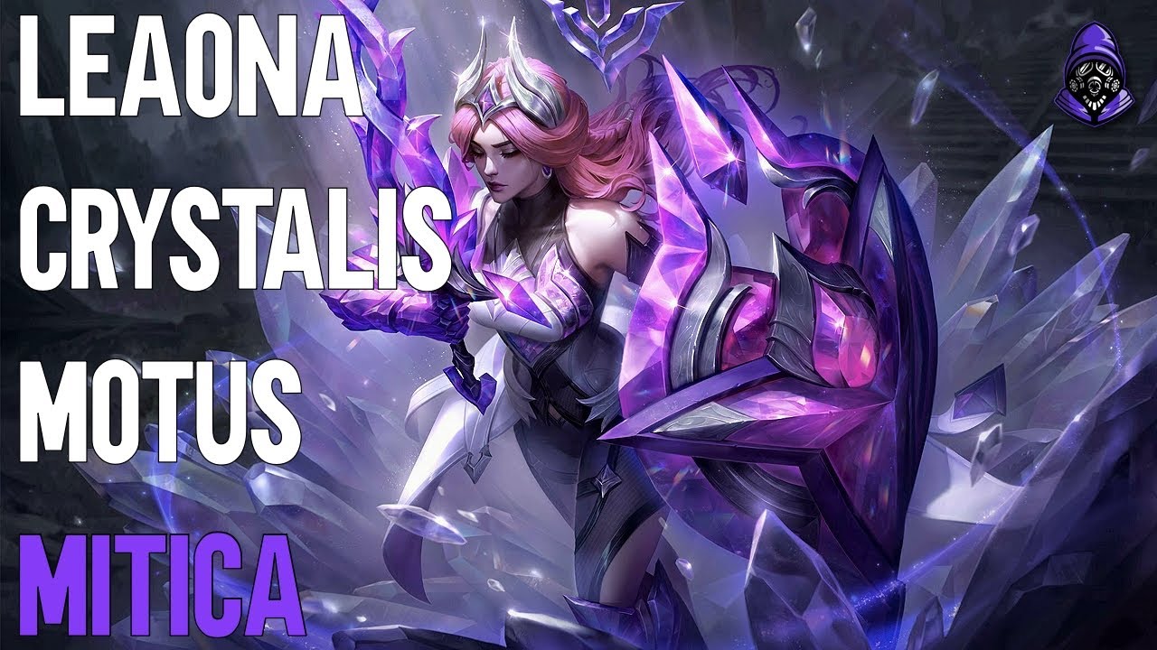 LEAGUE OF LEGENDS | Leona Crystalis Lotus | Skin Mitica - YouTube