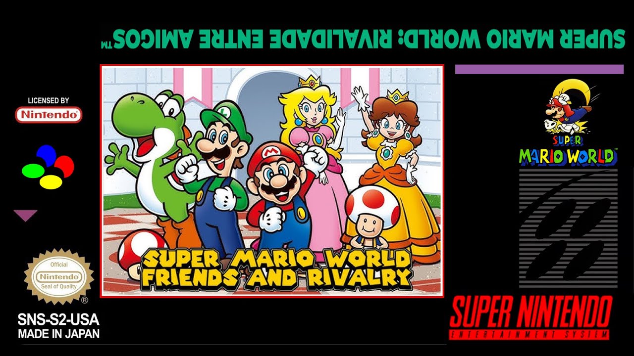 SUPER NINTENDO 2025 - SUPER MARIO WORLD FRIENDS AND RIVALRY (REUNIR COM ...