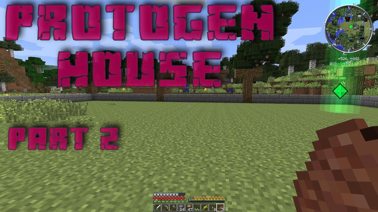 Protogen House | 1.7.10 | Minecraft | Part 2 - YouTube