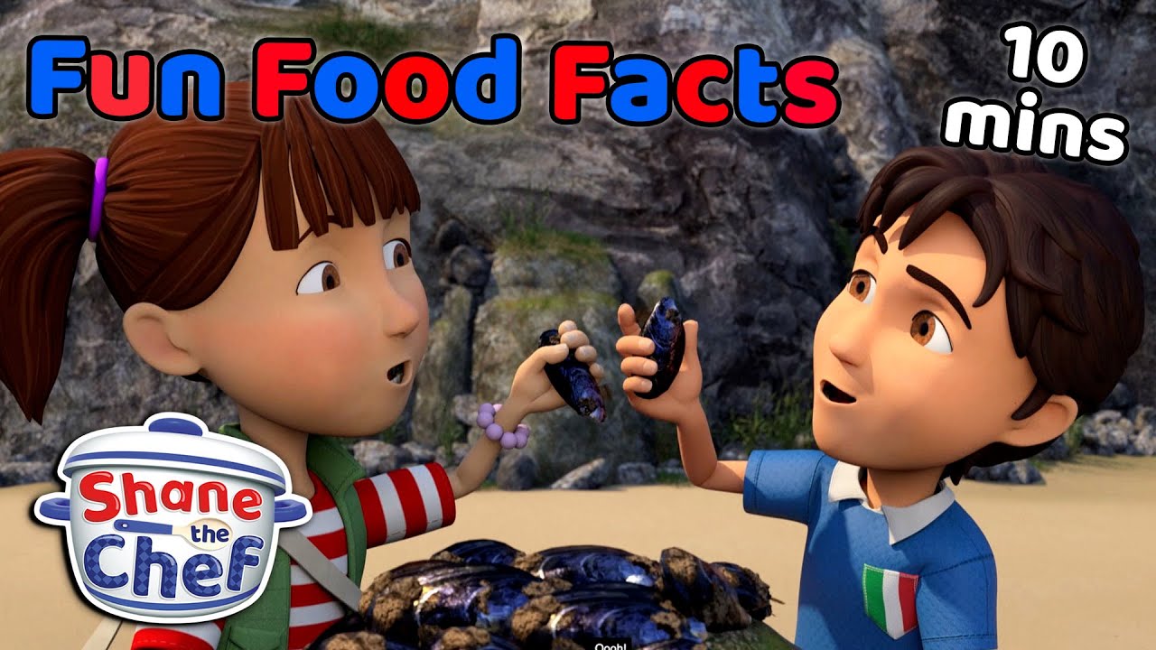 Fun Food Facts Part 1| Shane the Chef Clips | Shane the Chef Official ...