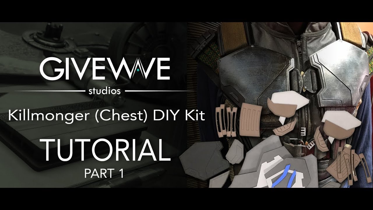 killmonger Armor TUTORIAL ( Part 1 : CHEST ) - YouTube