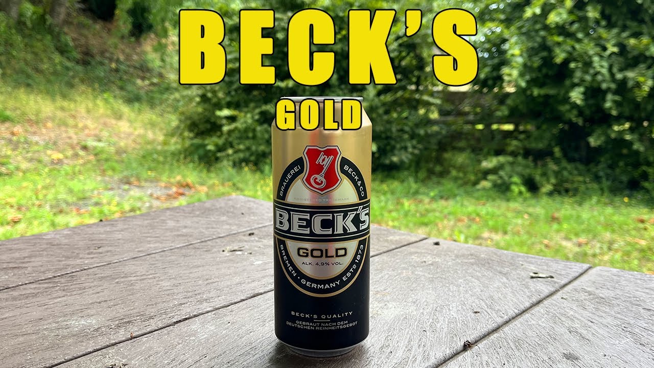 BECK"S gold. Обзор. Пивобзор. - YouTube