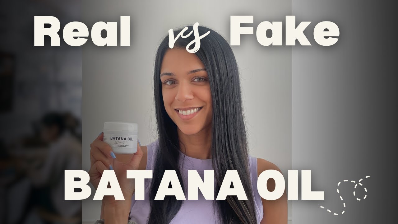 Difference Between Real Vs. Fake Batana Oil - YouTube