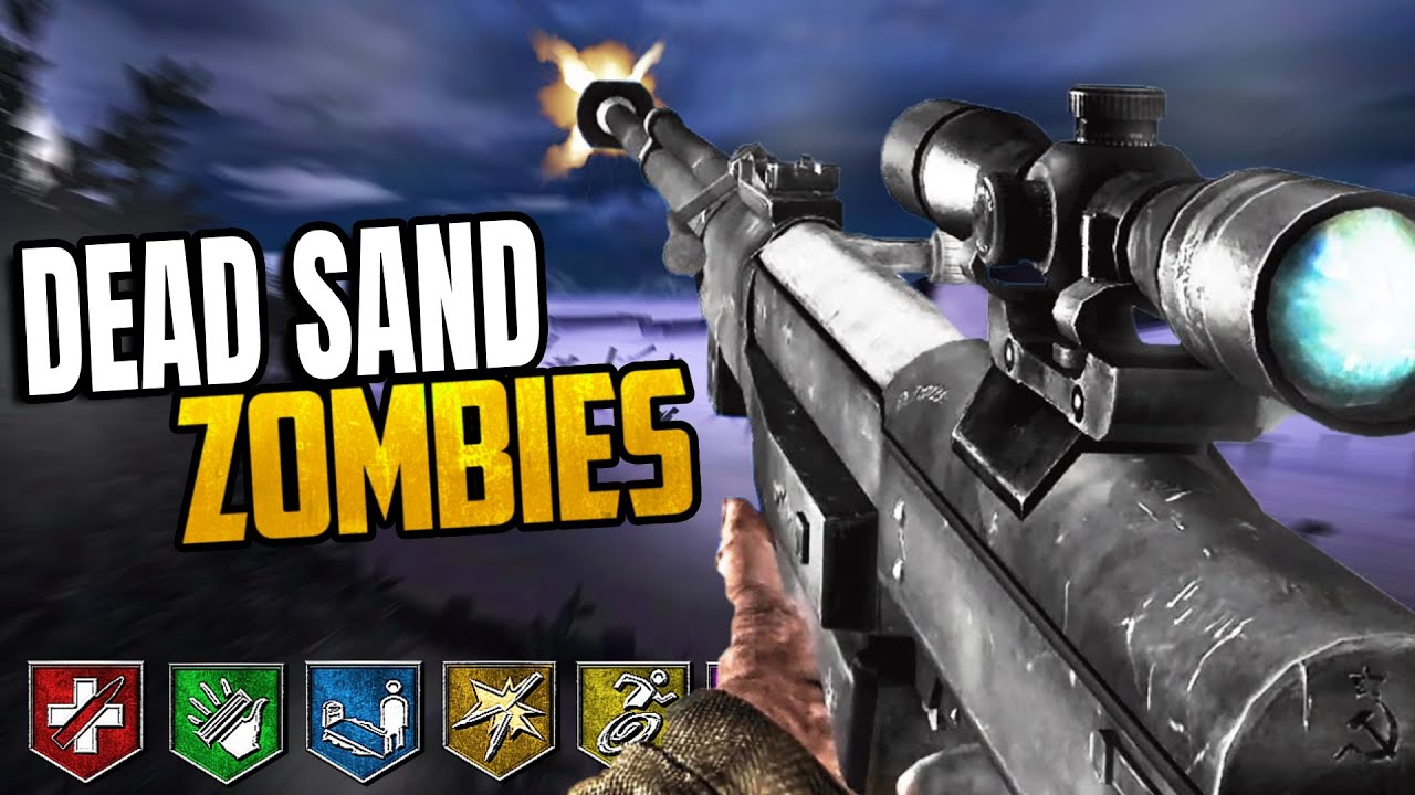 I PLAYED THE FIRST CUSTOM ZOMBIES MAP EVER CREATED!! (2008 DEAD SAND ...