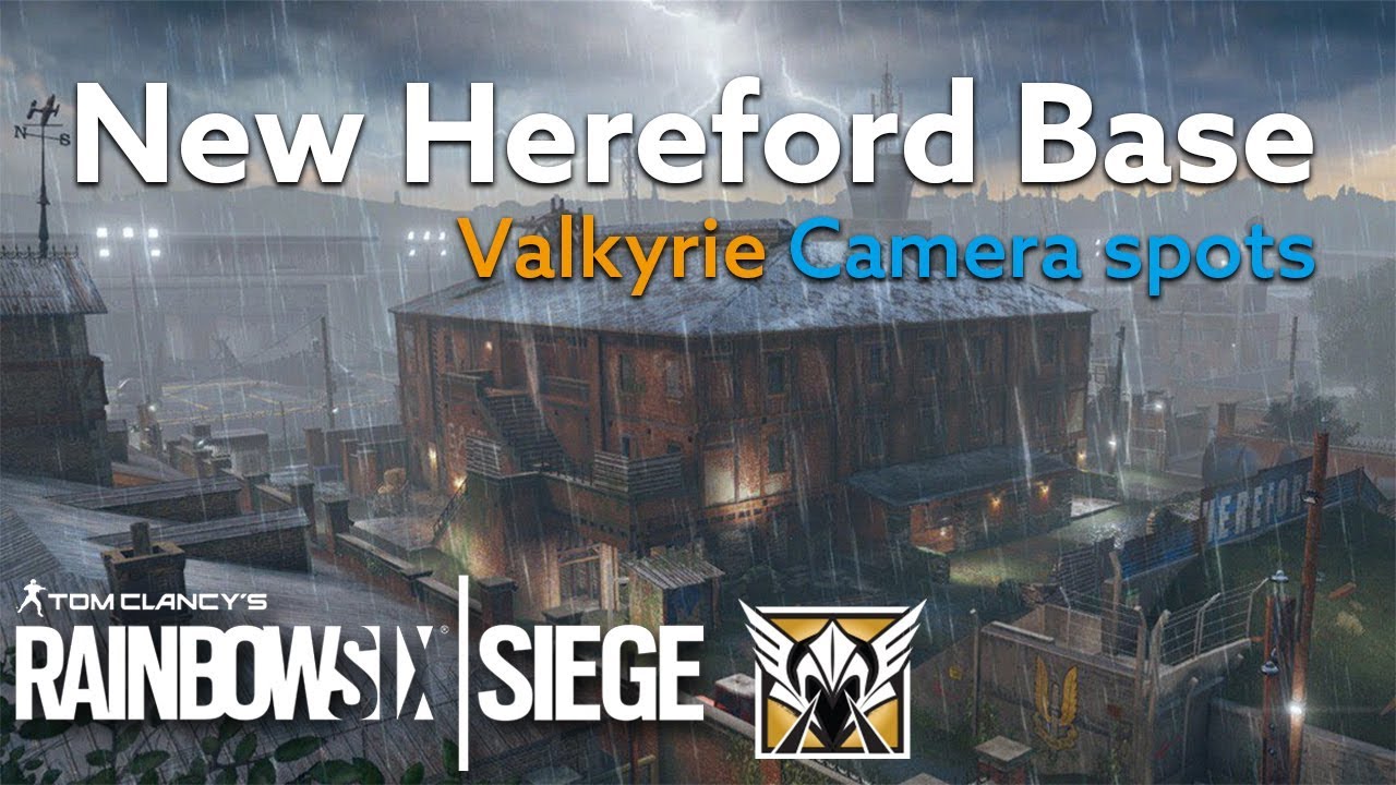 [R6] 헤리퍼드 기지 리워크 발키리 캠 스팟 New Hereford Base Valkyrie Camera spots - YouTube