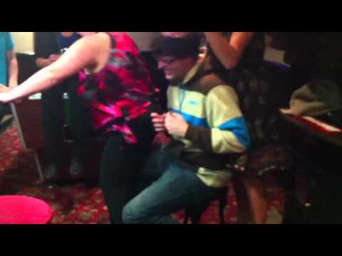 Luke Freemans 1st lap dance