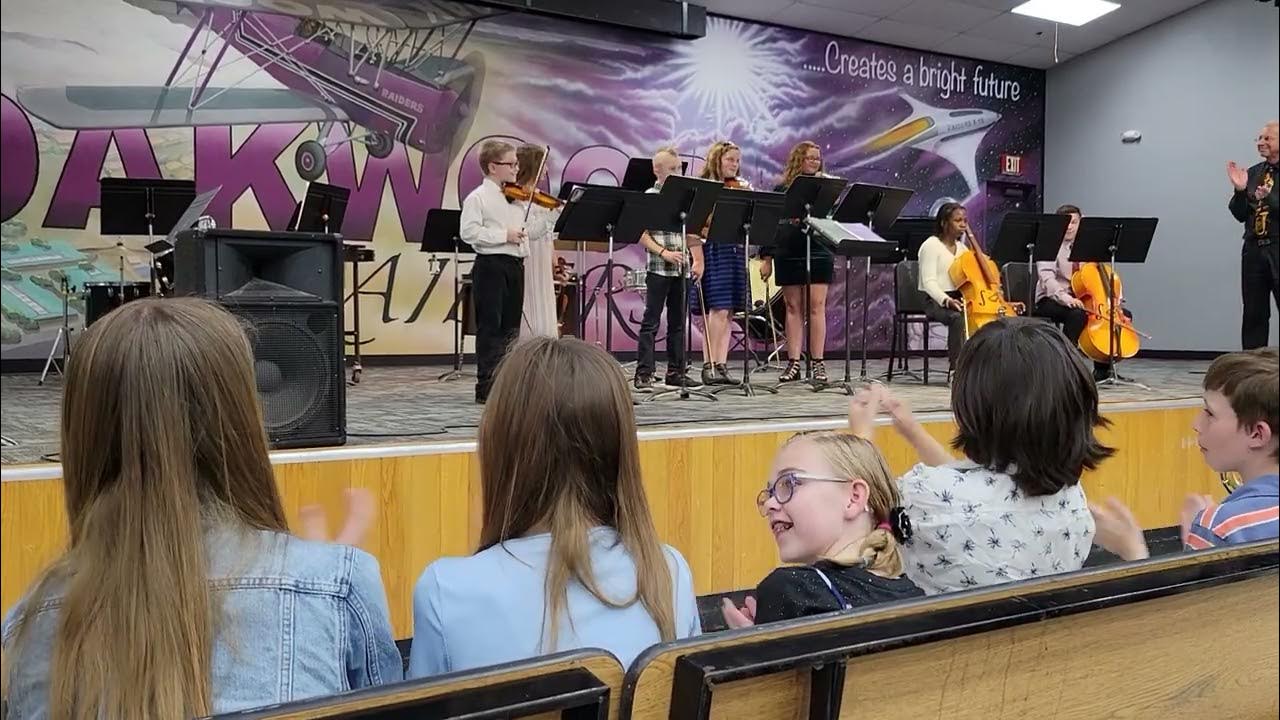Andrew's first band recital - YouTube