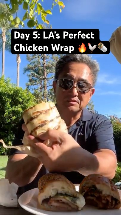 Day 5: Perfect chicken Caesar wrap?!! Eat it or leave it: Ggiata! LA’s ...