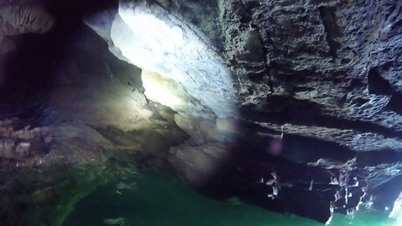 Cave on Norris Lake - YouTube