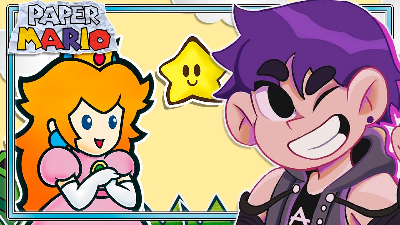 【Paper Mario 64】Papel Machê Estilo Art Attack!!! - YouTube