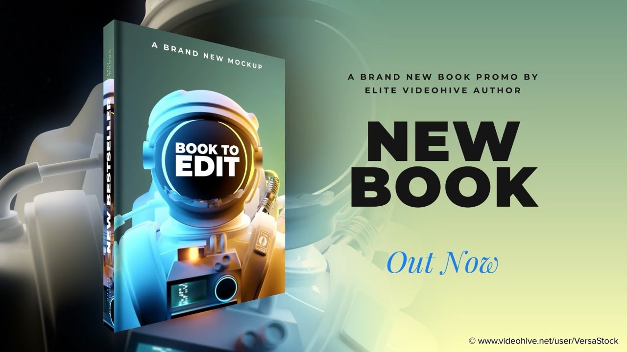 Book Promotion Video Trailer - After Effects Template - YouTube