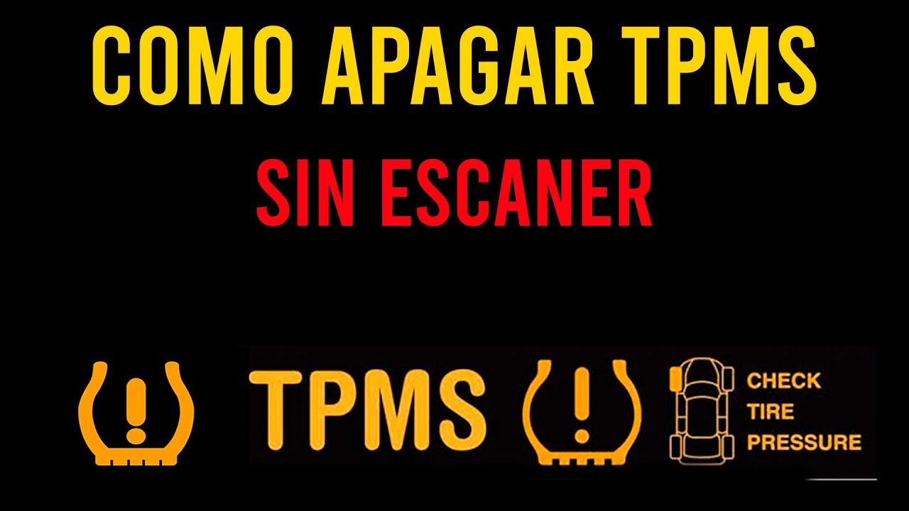 Como Apagar TPMS Sin Escaner 2022 - YouTube