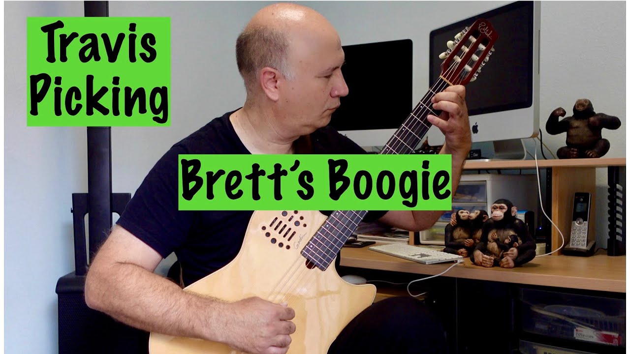Brett's Boogie - 7/30/23 Godin Multiac with Roland AC-33 amplifier ...