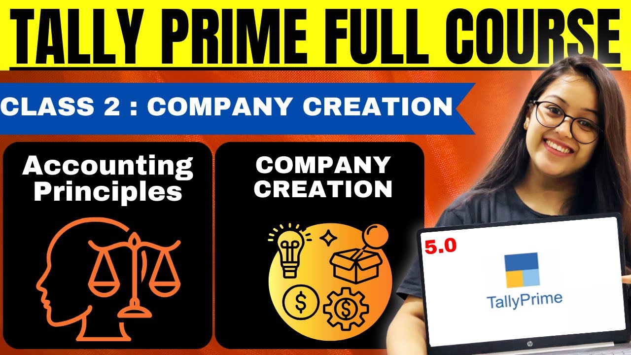 How to Create a Company in Tally Prime || Accounting Principle || Class ...