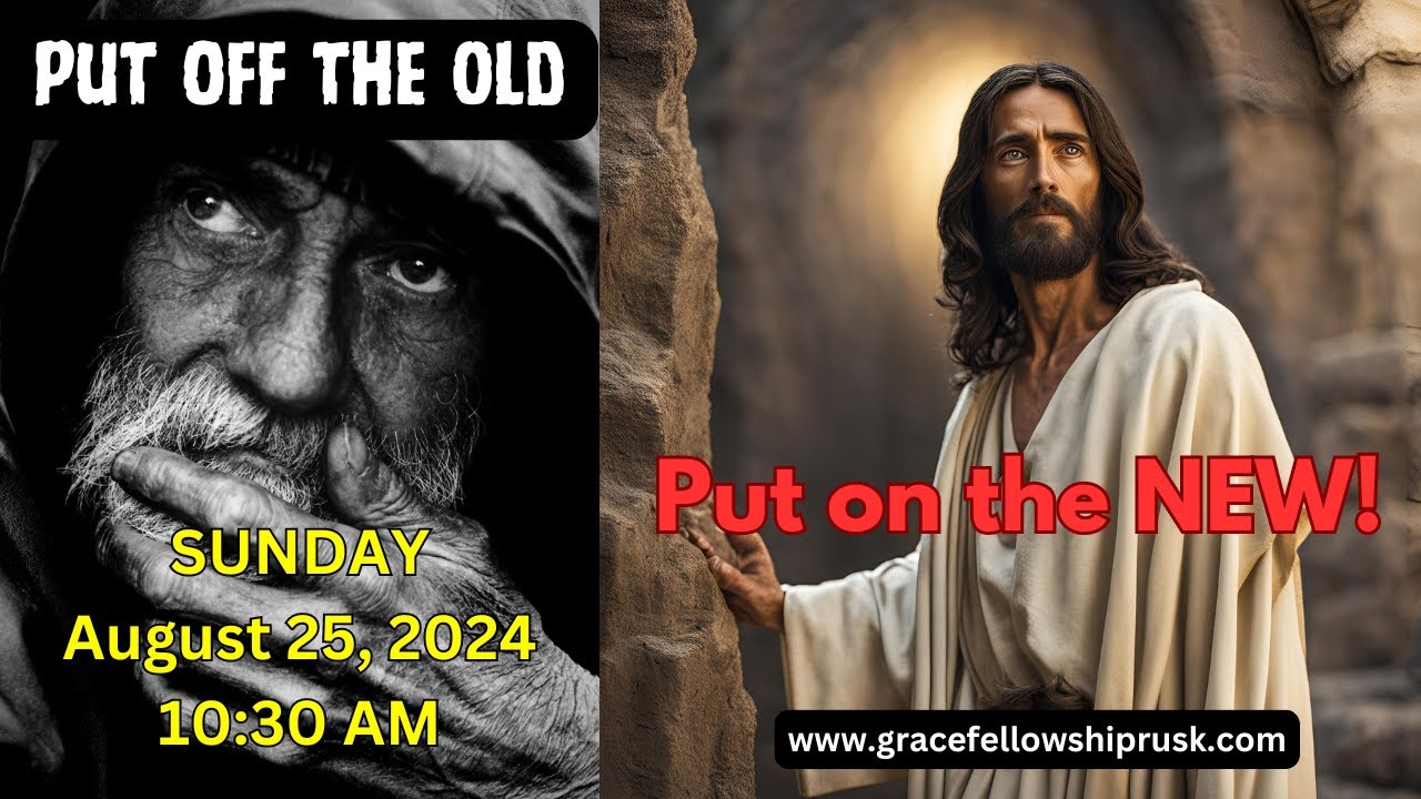 2024.08.25 AM Sunday Service / "Put off the Old, Put on the New!" by ...