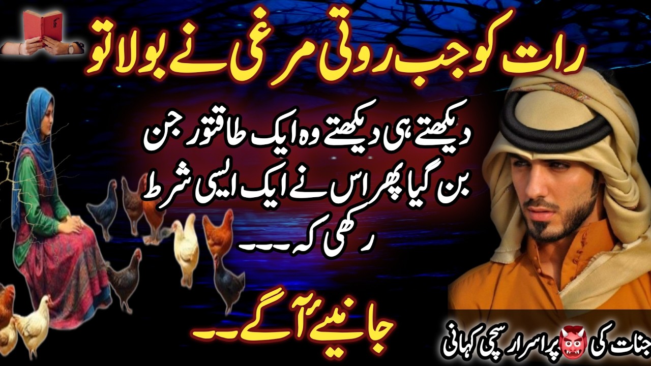Raat Ko Jab Murghi ne Bola Tu Dekhtey Hi Dekhtey Aik Taqatwar Jin Ban Gya Phir Us Ki Anokhi ...