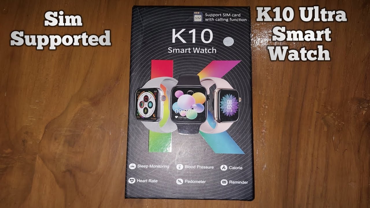 K10 Ultra Smartwatch.Sim Supported. - YouTube