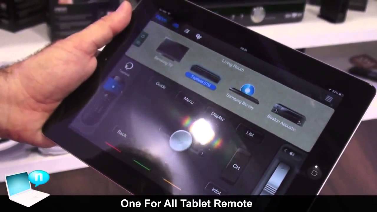 One for All Nevo Tablet Remote - App telecomando universale per iPad e ...