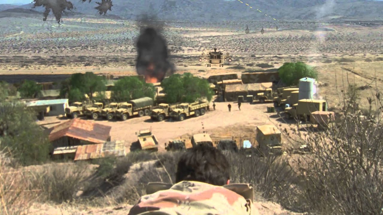 CGI Helicopter In War Scene VFX - YouTube