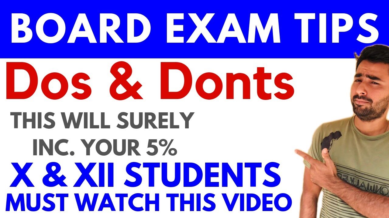 TIPS AND TRICKS FOR WRITING BOARD EXAMS | TO GET GOOD MARKS - YouTube