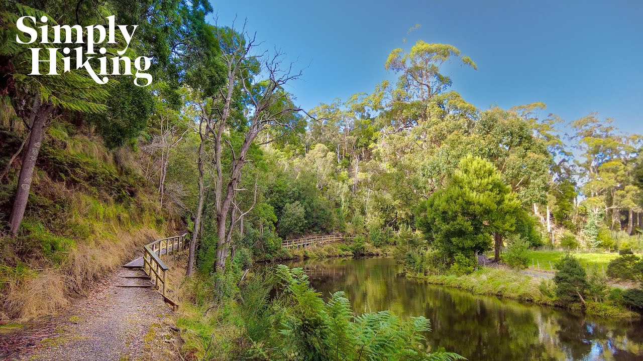 A Beautiful Riverside Virtual Hike | Inglis River Bridge To Bridge Walk ...