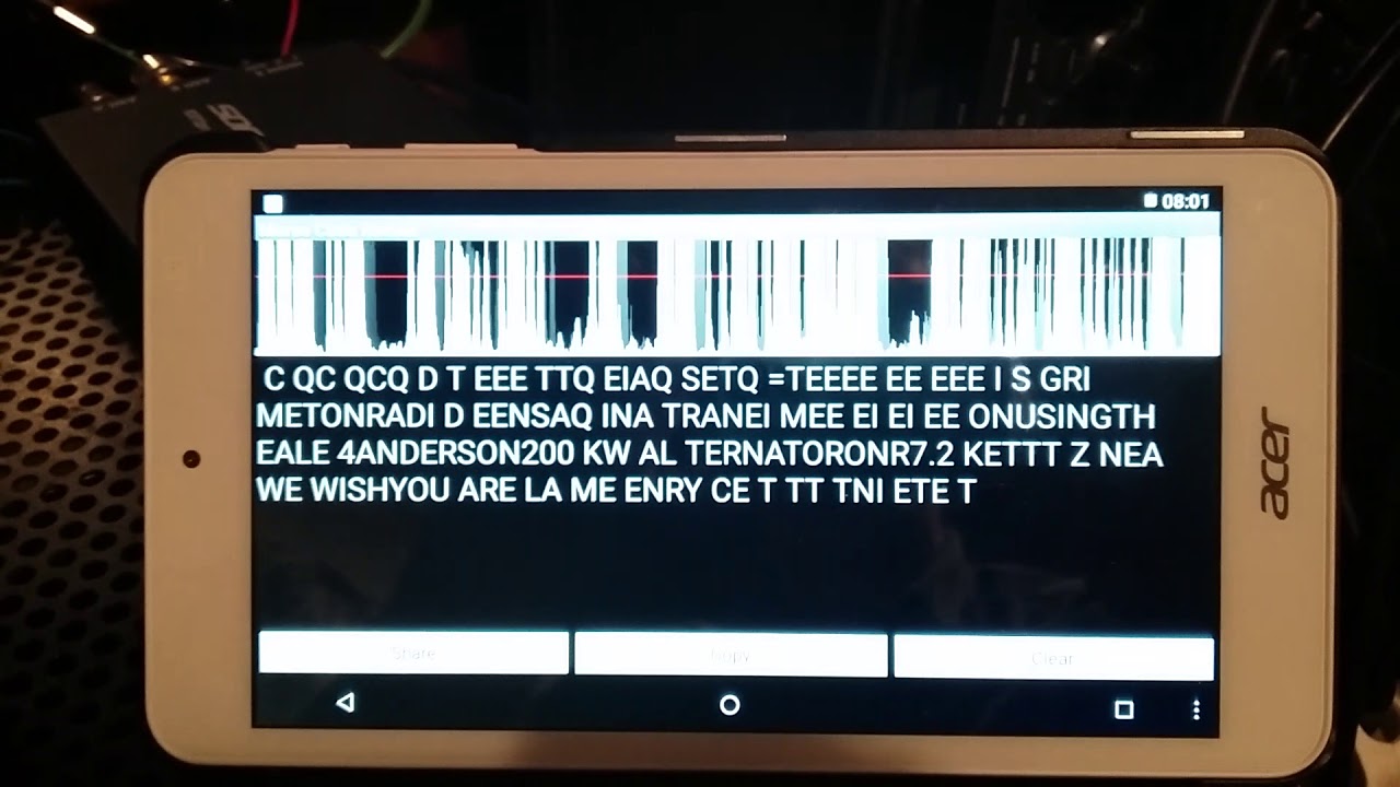 SAQ Christmas Transmission 2018, 17.2 kHz CW. - YouTube