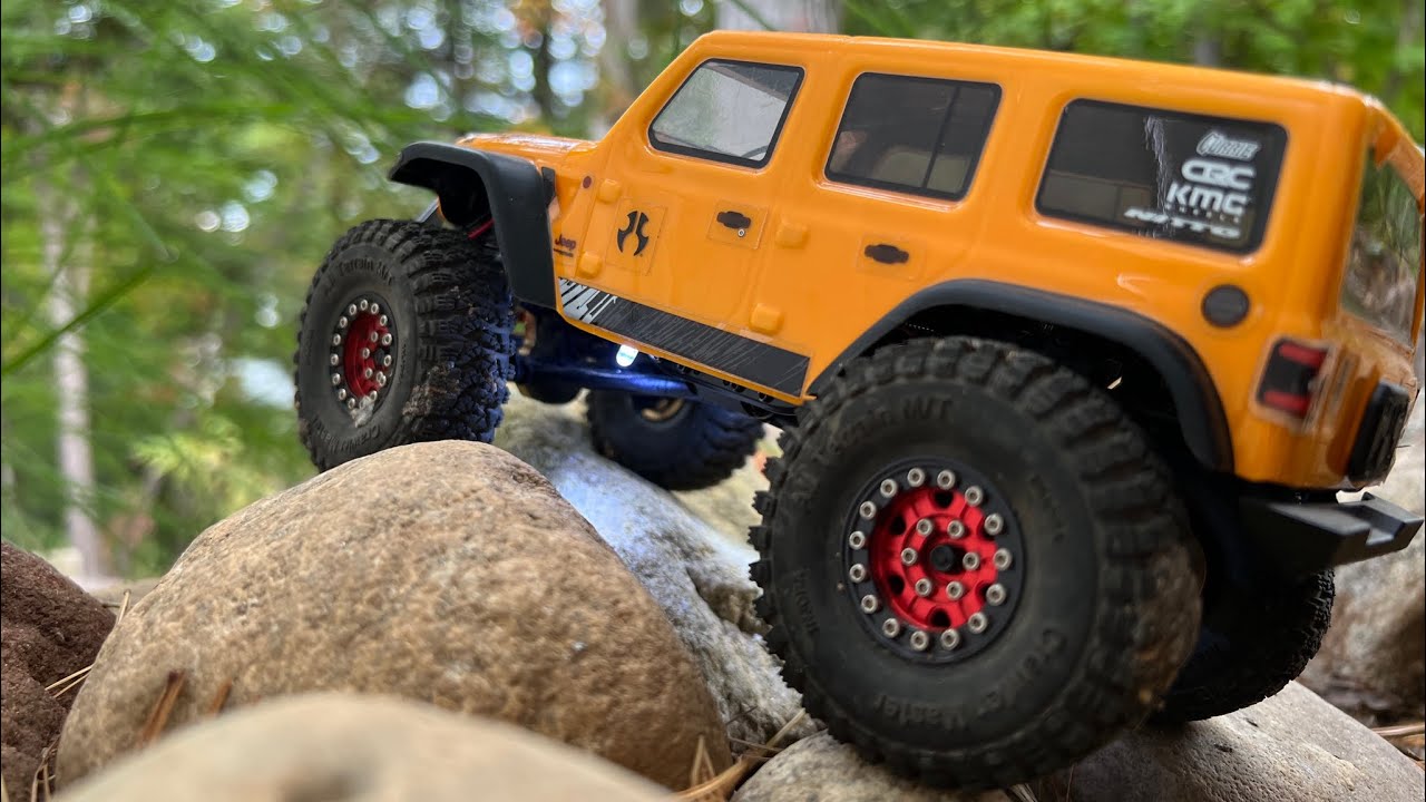 Axial SCX24 Wrangler - Backyard Crawler Course FULL CUT!!! (2 of 2 ...