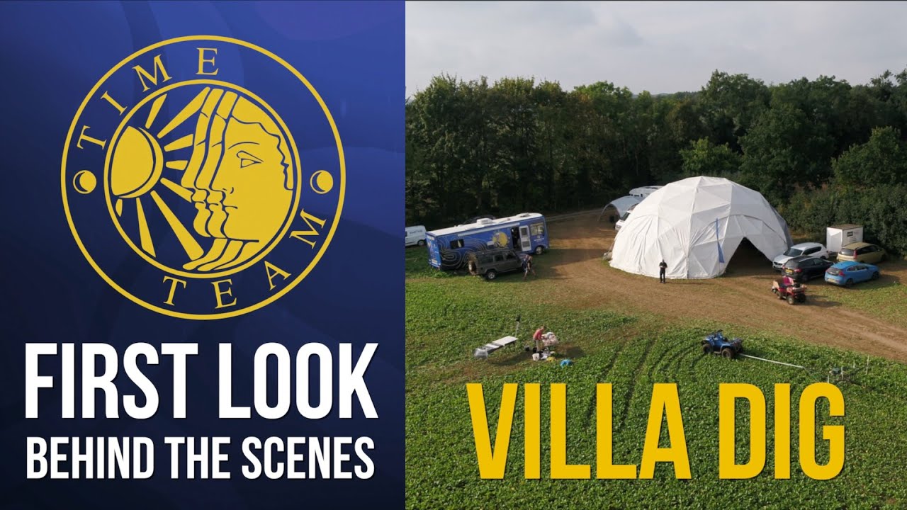 FIRST LOOK: Time Team 2021, New Dig 2 – Roman villa, Dig Watch ...