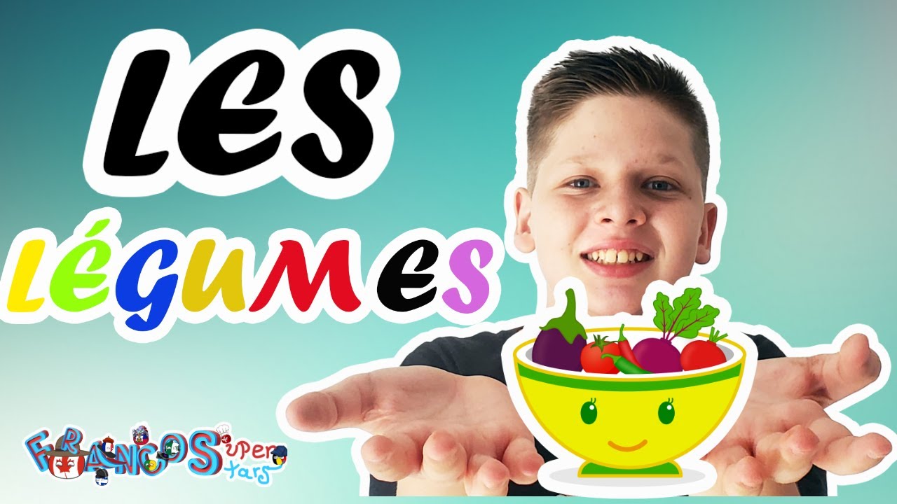 FRENCH GAME JEU DE LÉGUMES compilation (Learn 15 veggies-easy, fun ...