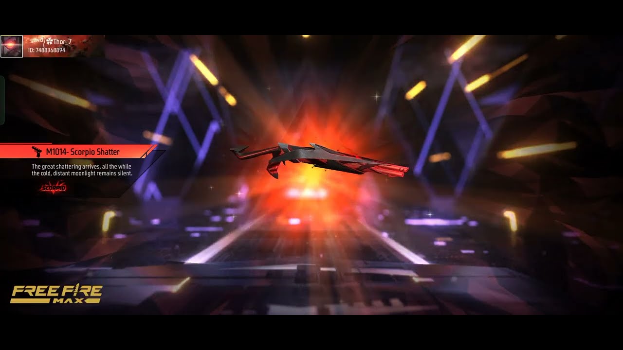M1014 Scorpio Shatt 🔥|| NEW EVO GUN || FREE FIRE MAX Create opening ...