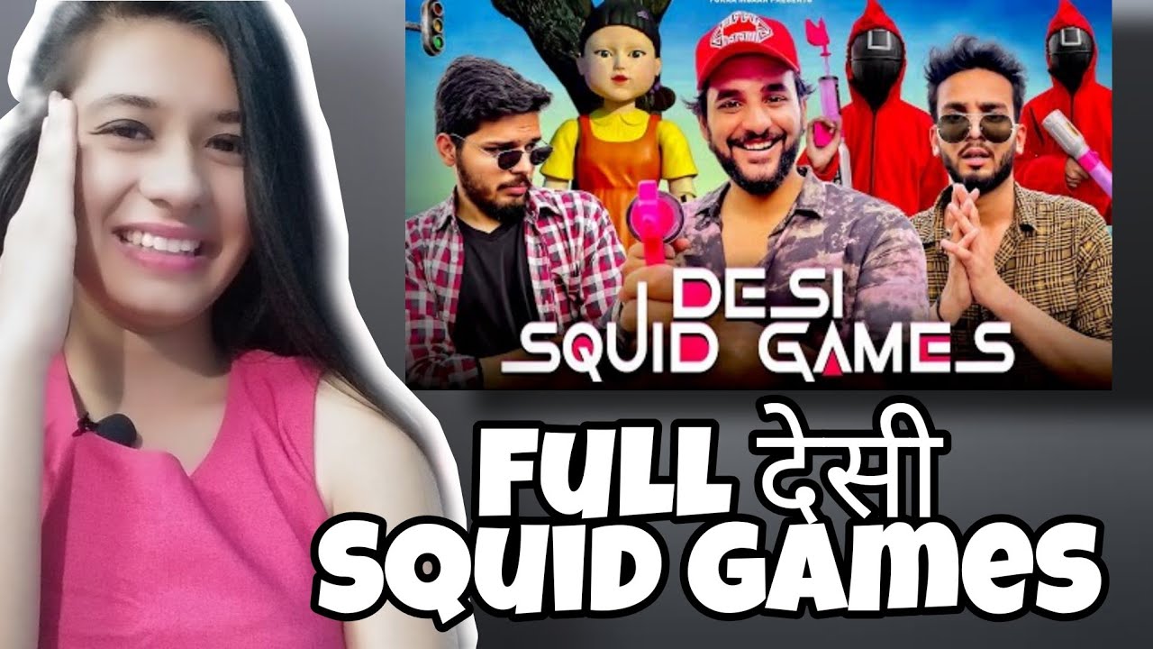 Desi SQUID Games in real life Reaction| Fukra Insaan | Laughing buzz ...
