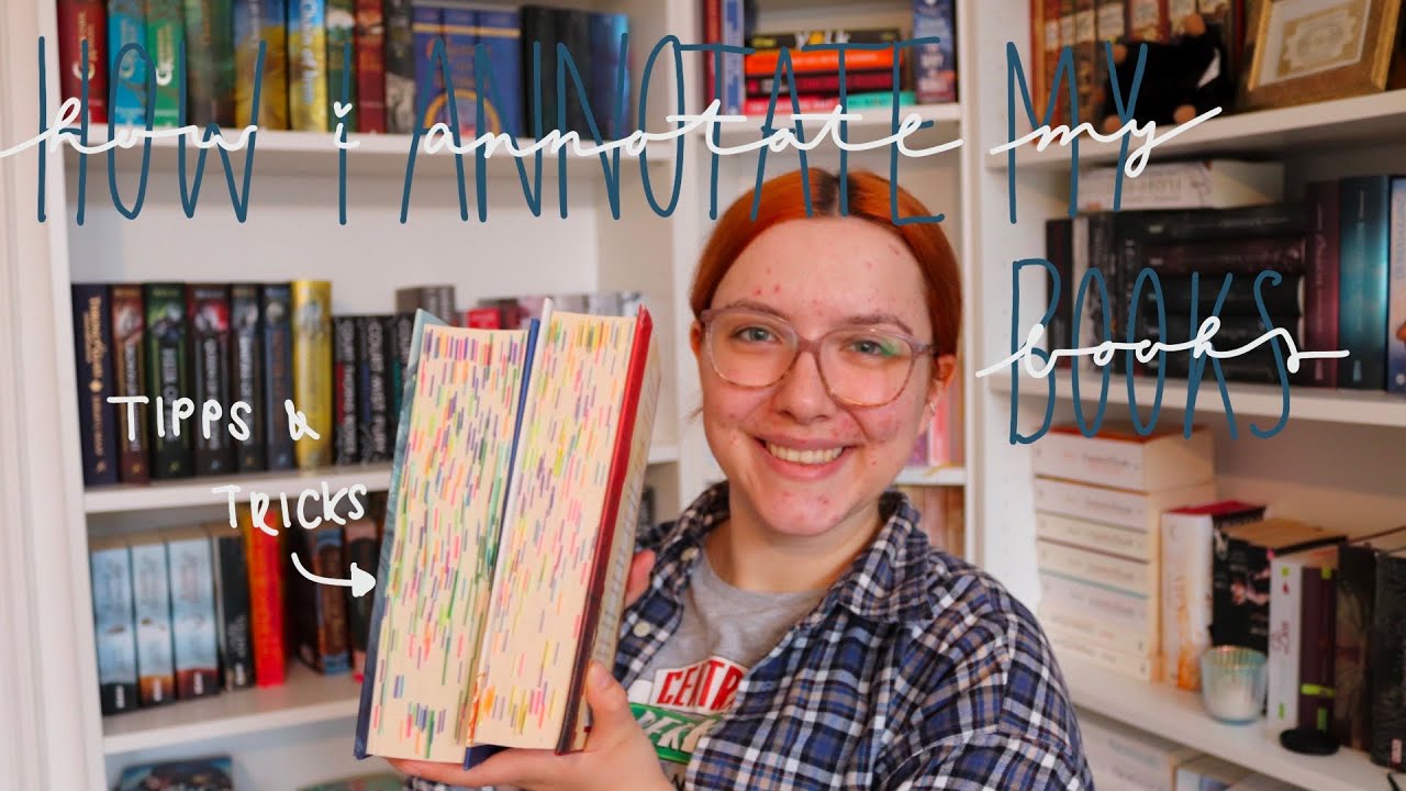 How i annotate my books - YouTube