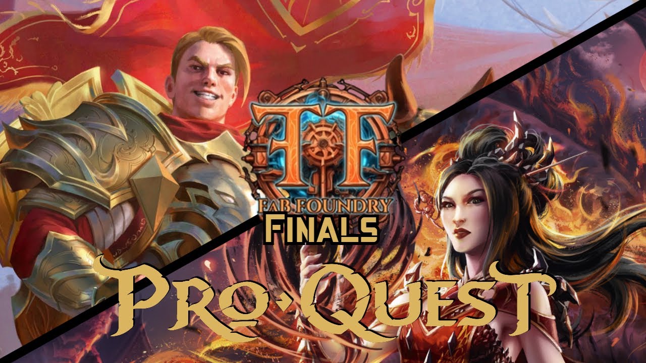 Victor vs Dromai | FaB Foundry Pro Quest S5 Finals + Gold Foil Opening | Flesh and Blood ...