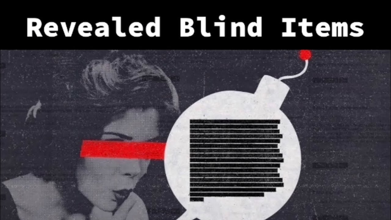 Revealed Blind Items : November 8 - YouTube