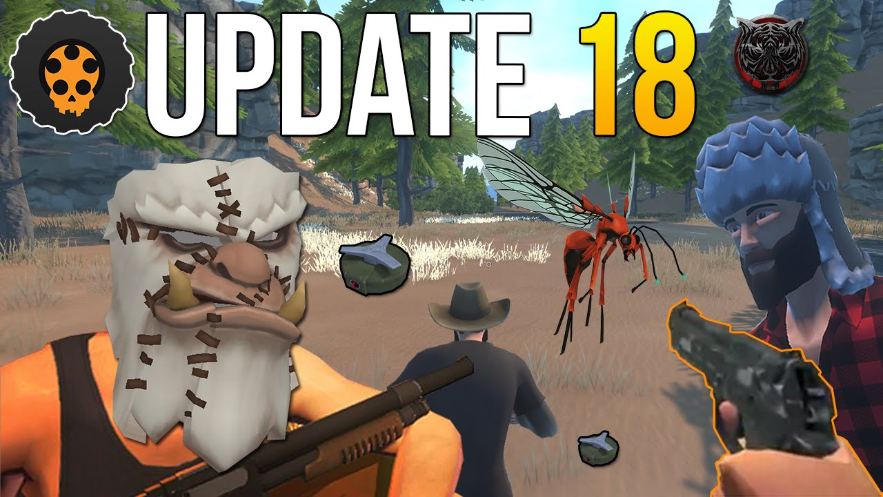 Hurtworld: UPDATE 18 "PISTOLS, POISON TRAP, YETI MASK, BIRD MASK, MINES ...