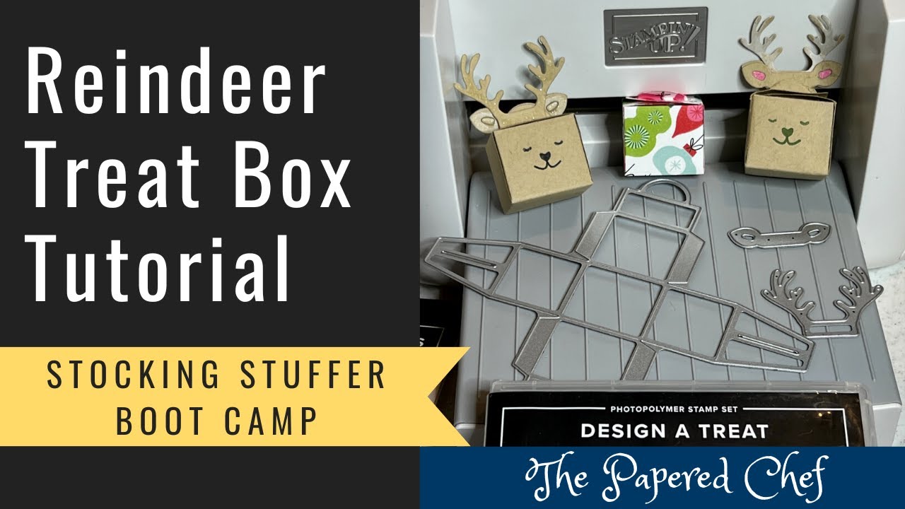 Stocking Stuffer Boot Camp - Design a Treat Box Dies by Stampin’ Up ...
