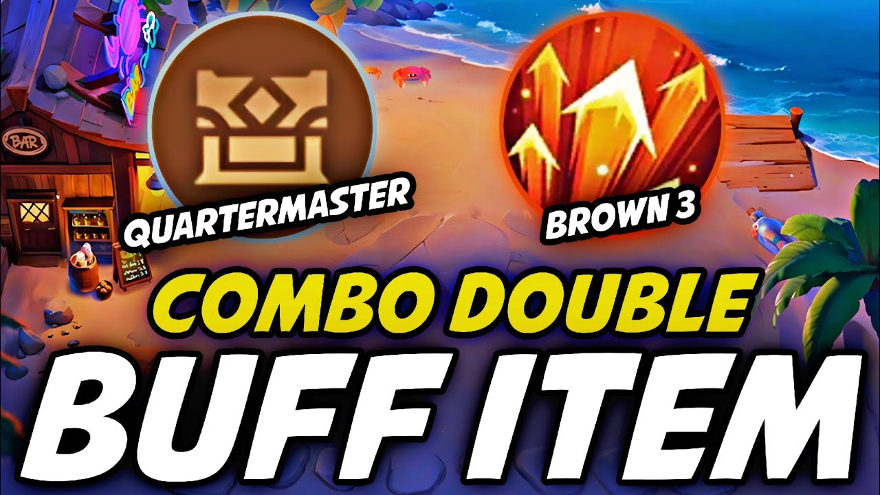 COMBO DOUBLE BUFF ITEM BROWN 3 QUARTERMASTER SUNGGUH NIKMAT - Magic ...