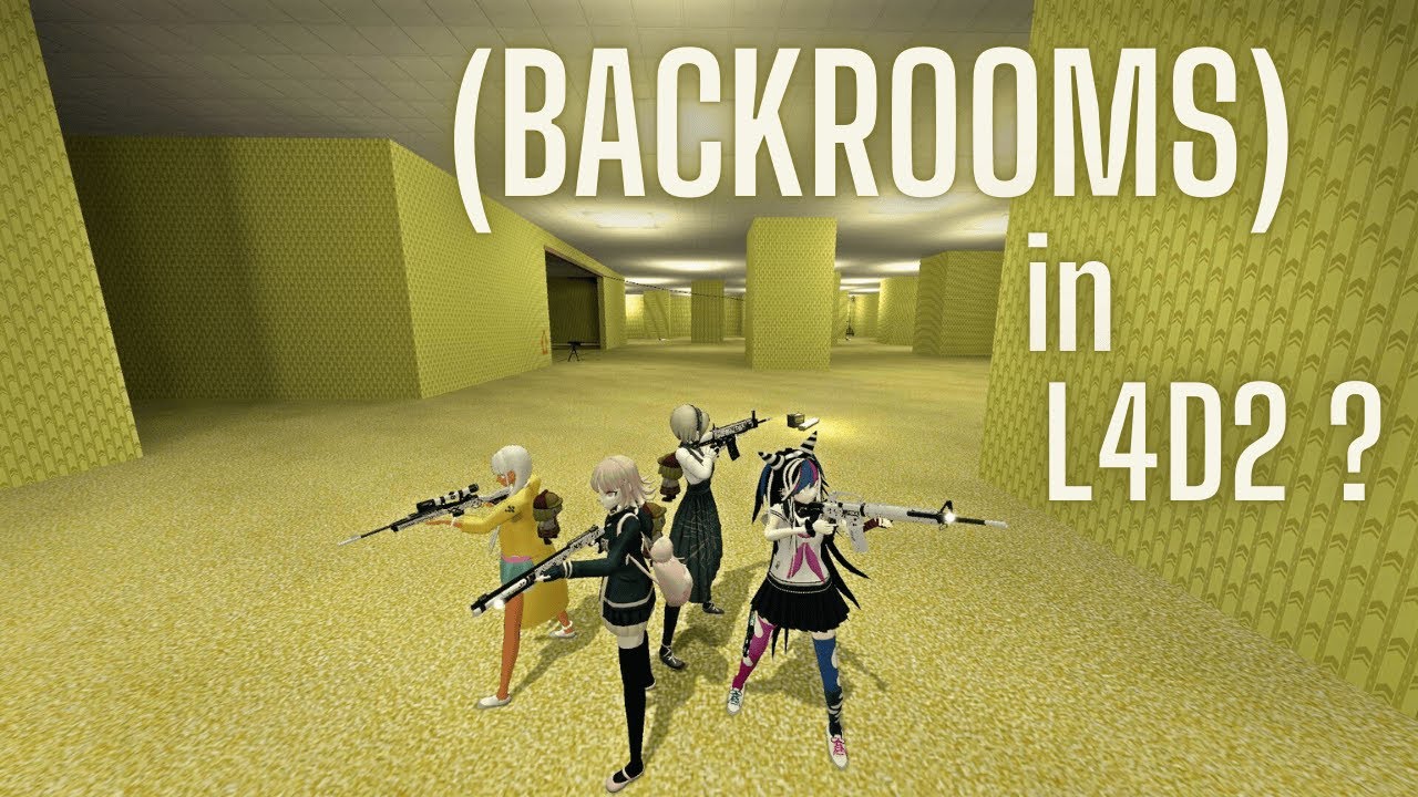 Dangan 4 Ronpa - Anemoia (Backrooms) - Custom Map Gameplay - YouTube