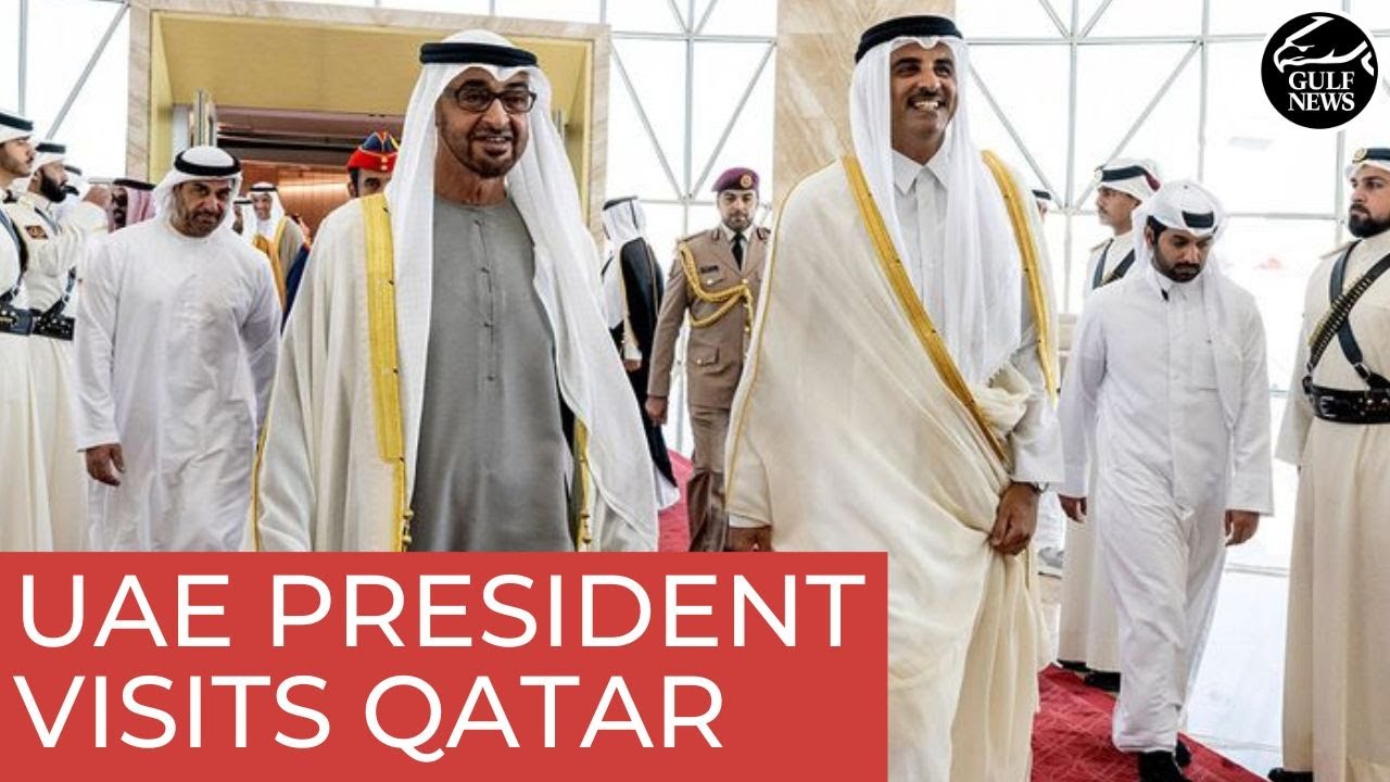 UAE President in Qatar for state visit - YouTube
