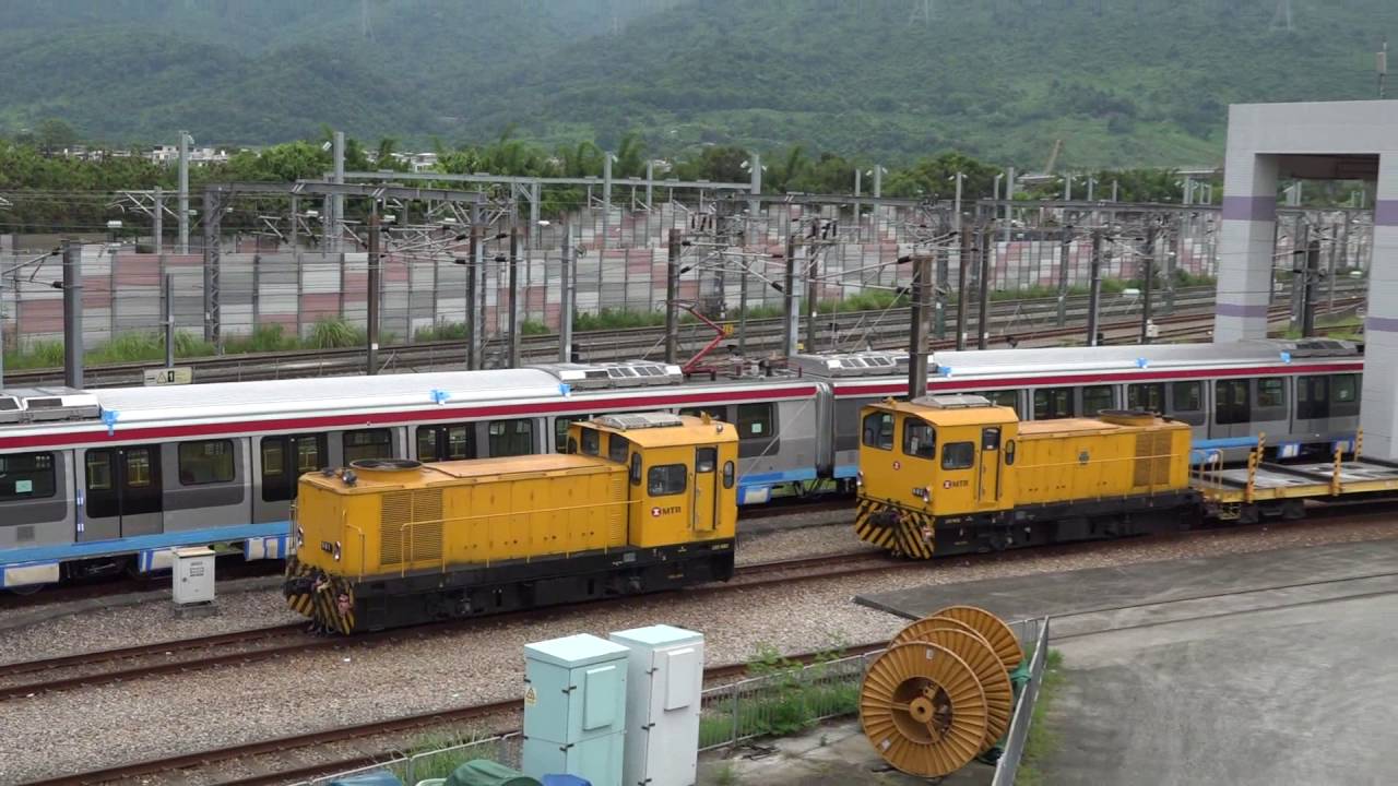 **港鐵沙中綫新列車 EWL C-Train (D397/D398) 動態界限測試 (第三部分) - YouTube