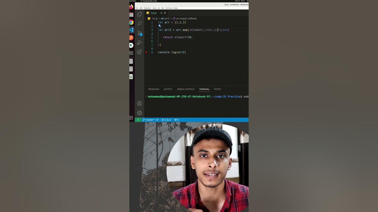 Array Map Method In Javascript 🙀🔥shorts Javascript Coding Youtube