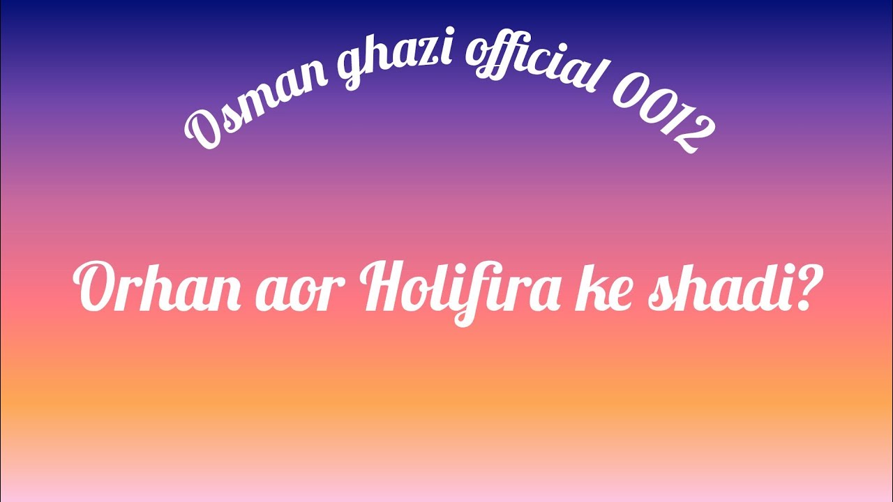 Osman ghazi season 6 episode 165 trailer 2- Orhan air Holifira ke shadi ...