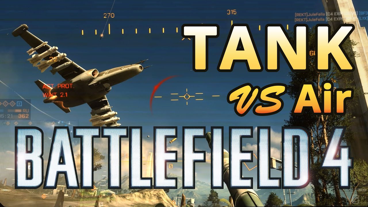 BF4 Tank and IFV vs Jets and Helicopters - YouTube