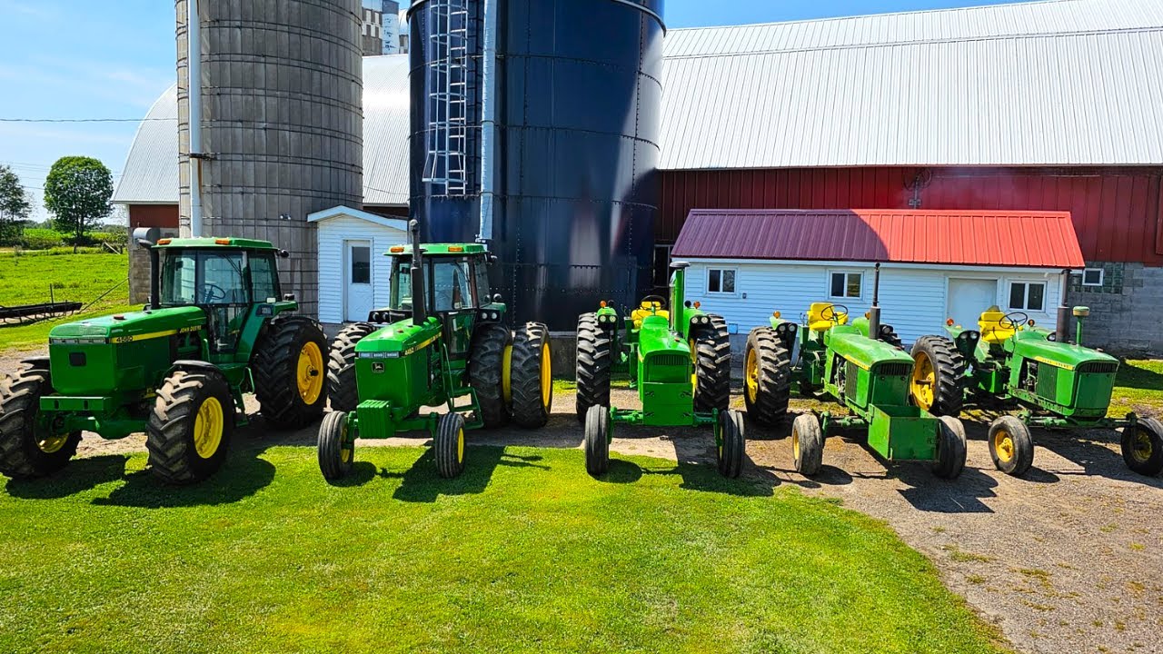 Tractor and Barn Tour at The Hager Farm! (Amazing John Deere Equipment ...