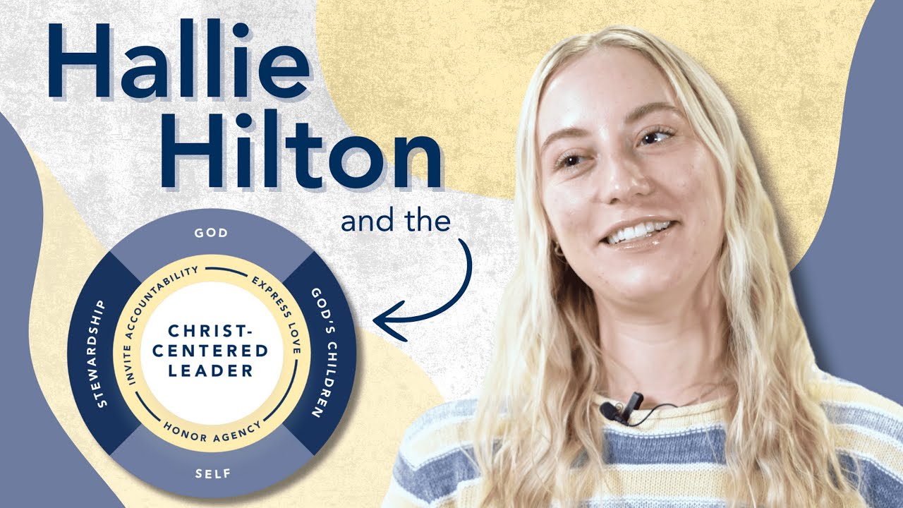Hallie Hilton & the Christ-Centered Leader Model - YouTube