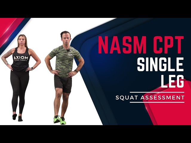 Single Leg Squat Test