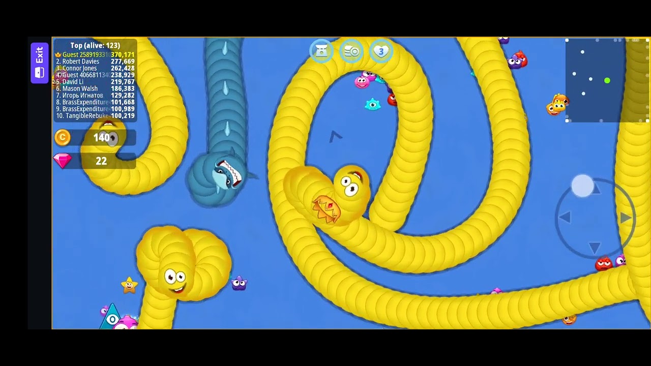 playing worm games - YouTube